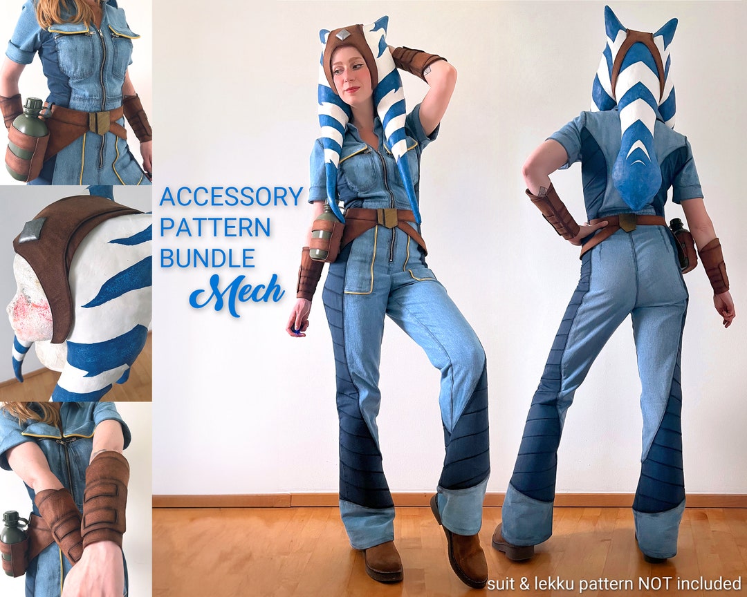 Tales of Jedi Clone Wars Mechanic Ahsoka Accessories - PATTERNS & VIDEO ...