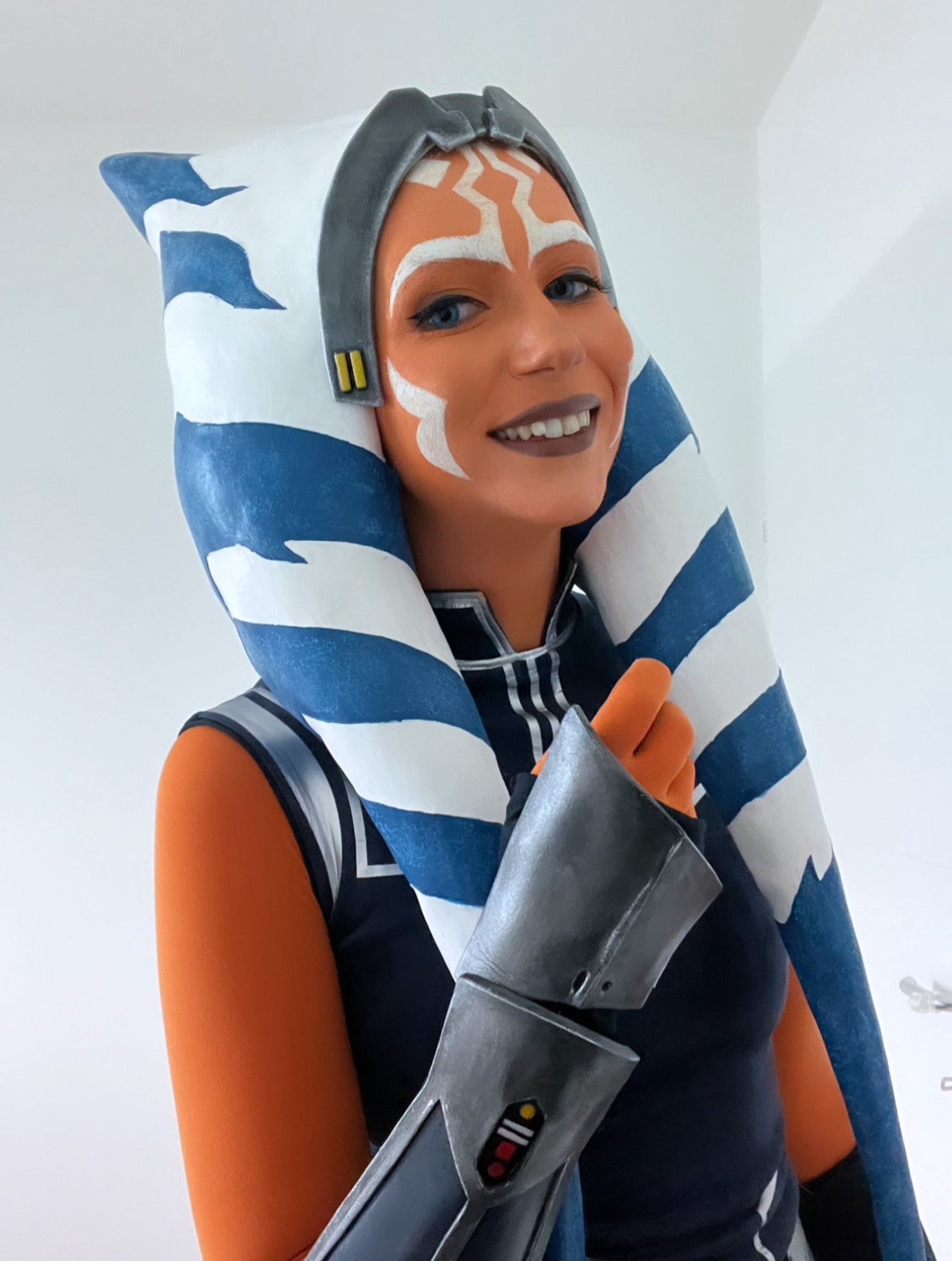 Ahsoka Clone Wars S7 Face Markings - PATTERNS & TUTORIAL - Etsy