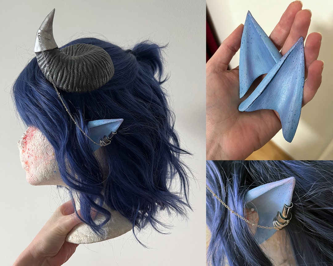 Jester Mighty Nein Tiefling Ears Baldurs Gate - PATTERNS & TUTORIAL - Etsy
