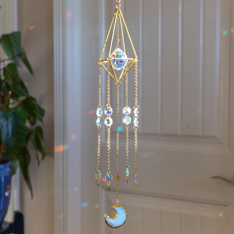 Boho Suncatcher - Etsy