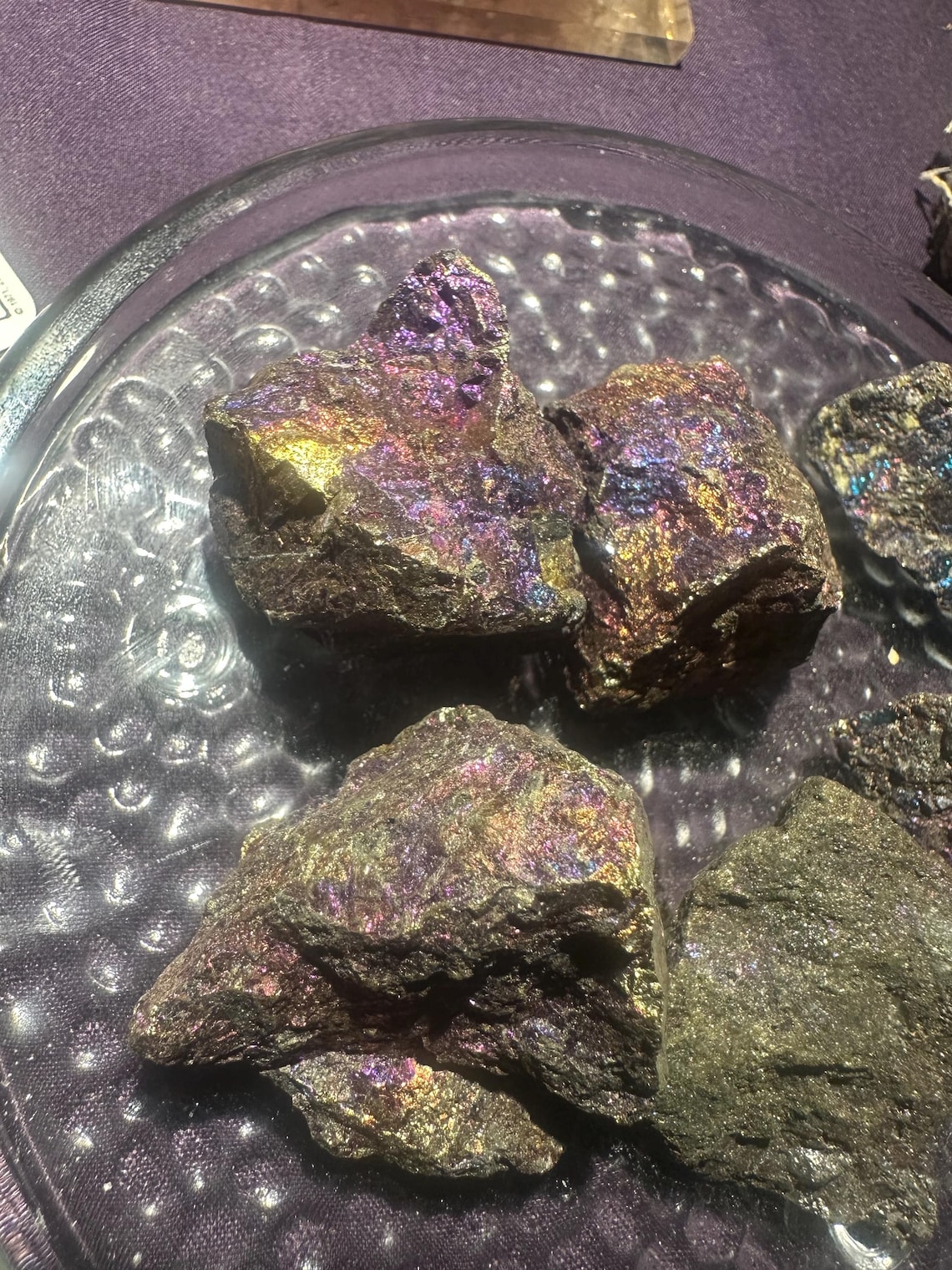 Peacock Ore, Rough Cut, Natural Crystal, Crystal Healing, Love Stone ...