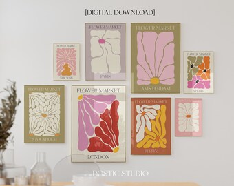 Botanical Travel Wall Art - Etsy