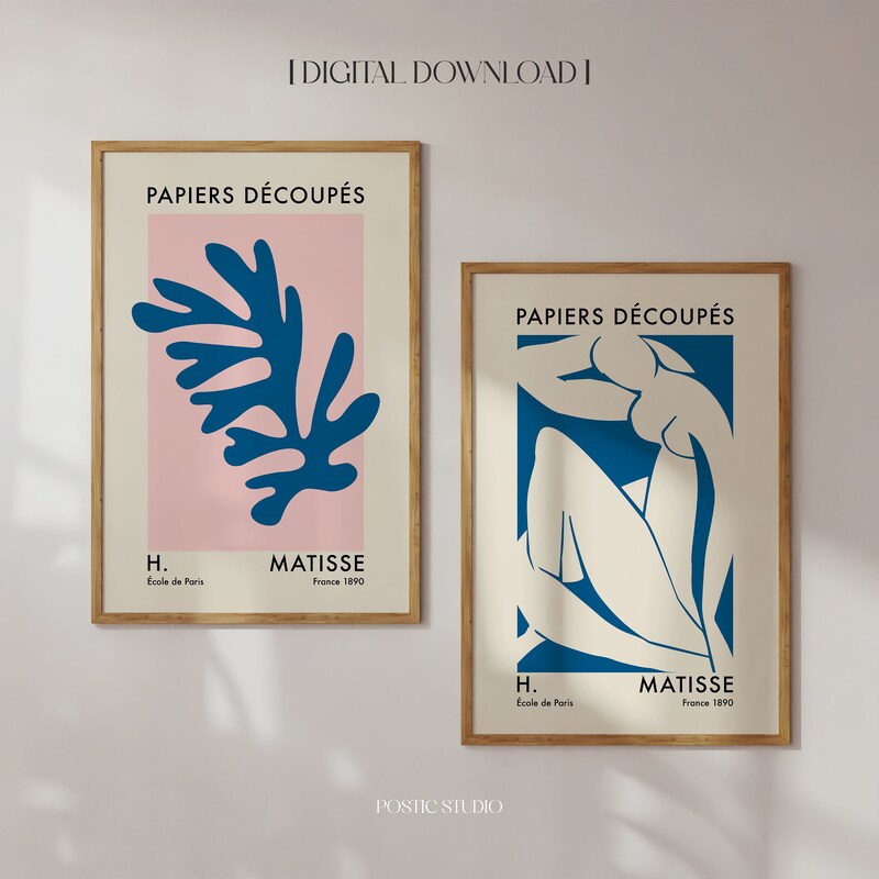 Matisse Cut Outs - Etsy