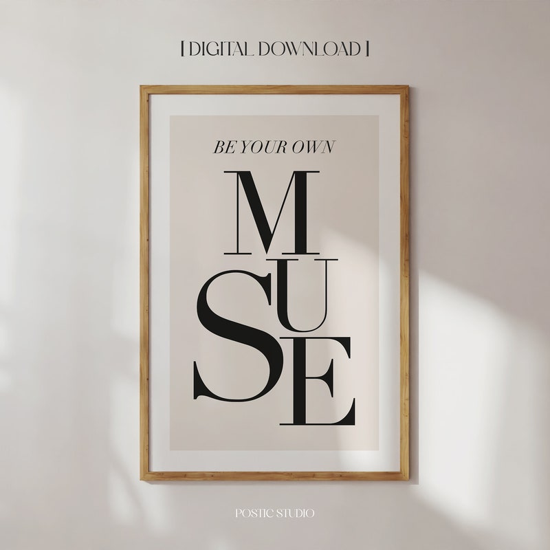 Muse Poster - Etsy