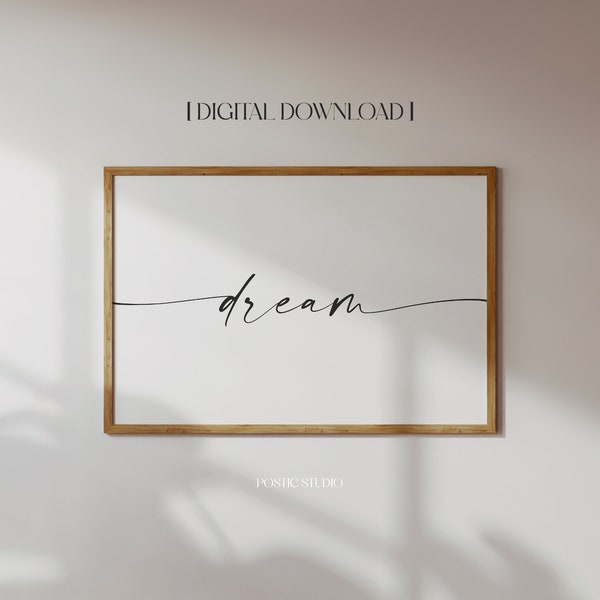 Dream Wall Art - Etsy