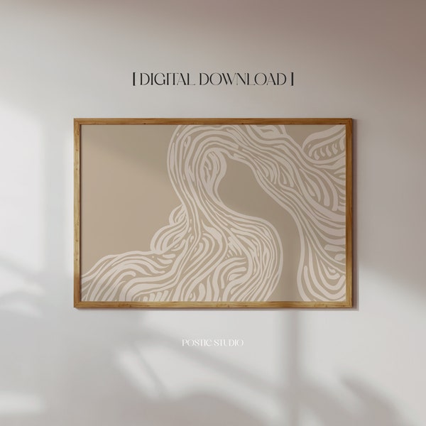 Abstract Print - Etsy