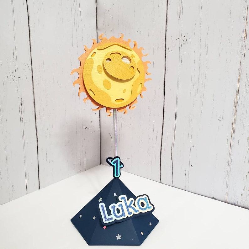Solar System Centerpieces Planet Birthday Spaceship Party - Etsy