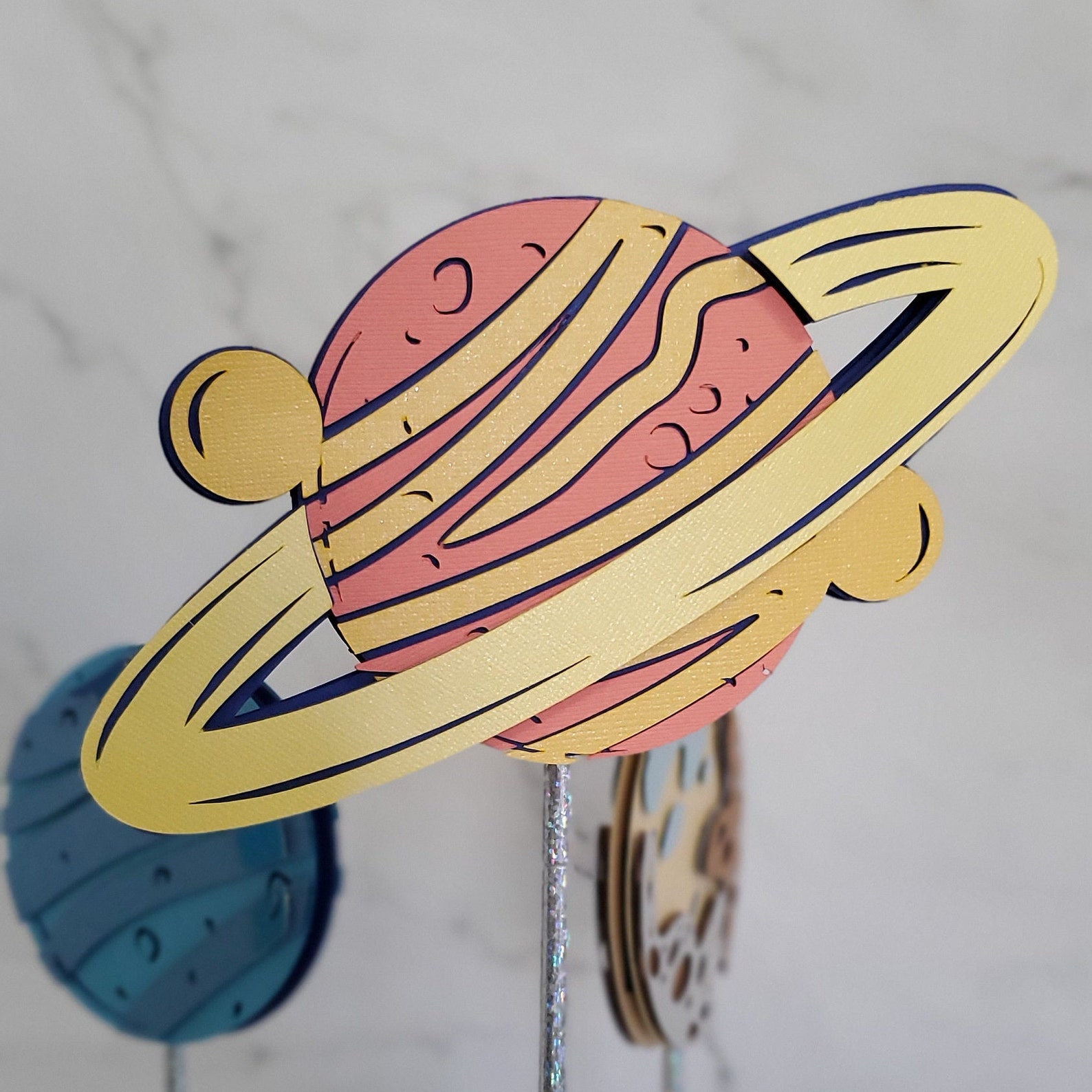 Solar System Centerpieces, Planet Birthday, Spaceship Party Decorations ...