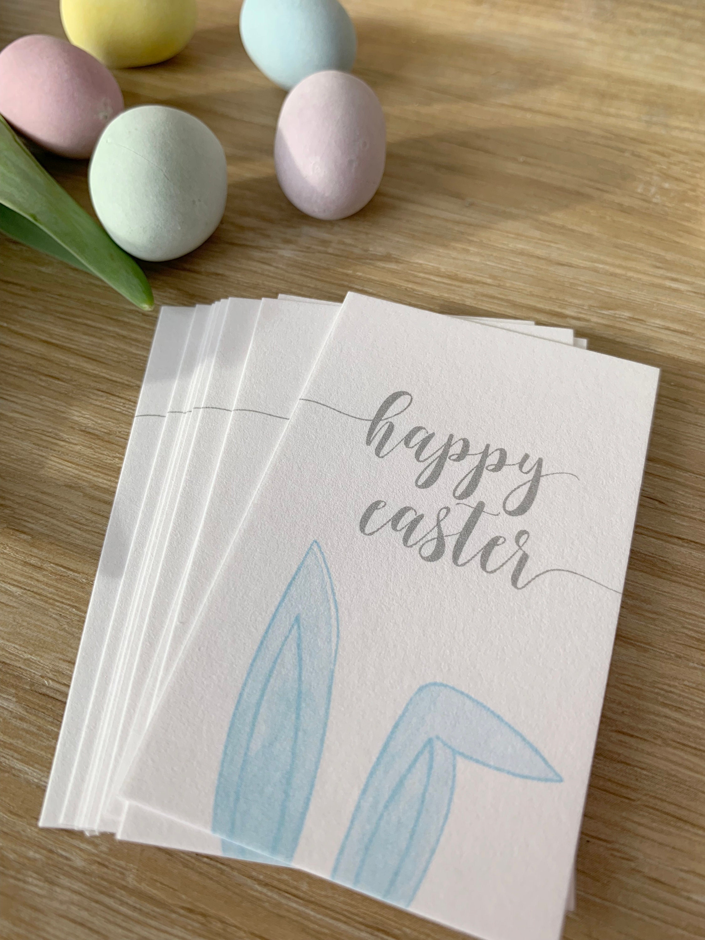 Postcards Paper Paper & Party Supplies Mini Design Card Happy Easter ...