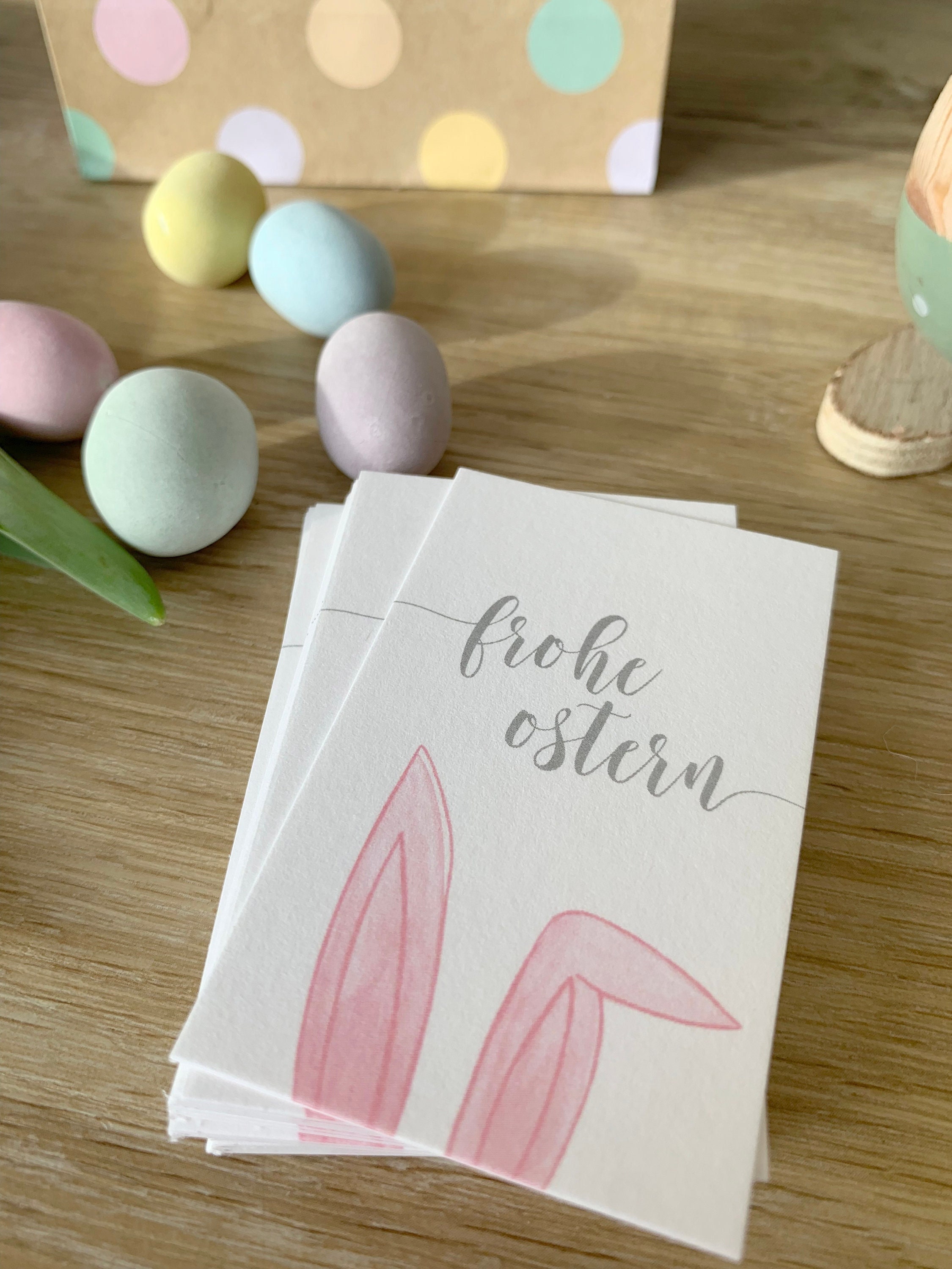 Postcards Paper Paper & Party Supplies Mini Design Card Happy Easter ...