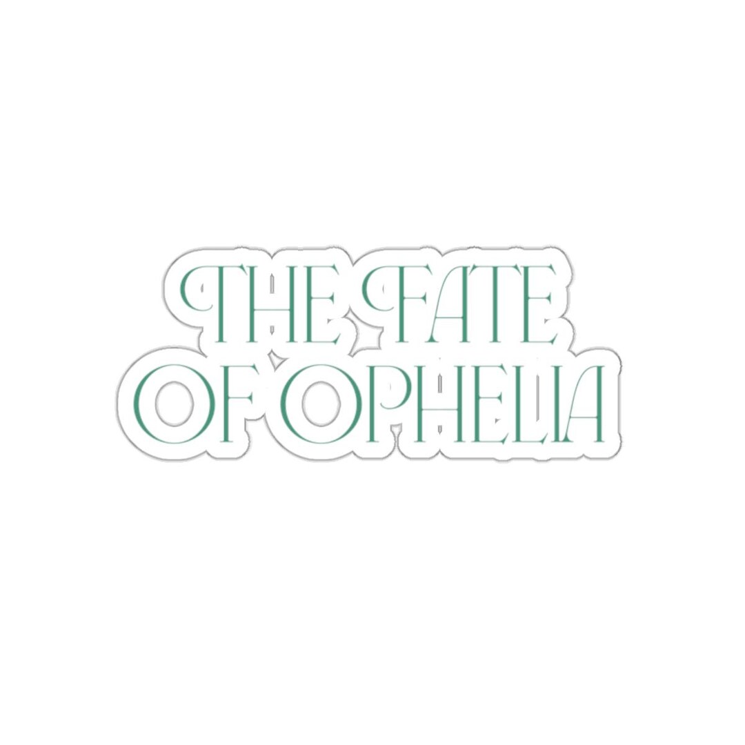 The Fate of Ophelia the Life of a Showgirl Die-cut Sticker Lyric Video ...