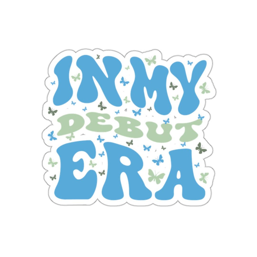 In My Debut Era Die-cut Sticker - Etsy