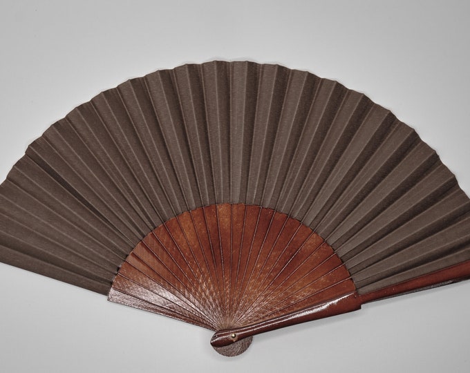 Shell-shaped Paper Hand Fan, Handmade Japanese Paper Fan, Traditional ...