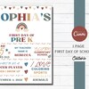 First Day of Summer Camp Sign Boho Vibe Sign Editable on Canva Digital ...
