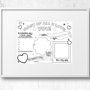 Father's Day Book Bundle Handprints + All About Dad Print, Baby Toddler ...