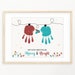 Christmas Handprint Art, DIY Kids Craft, Christmas Lights Handprint ...