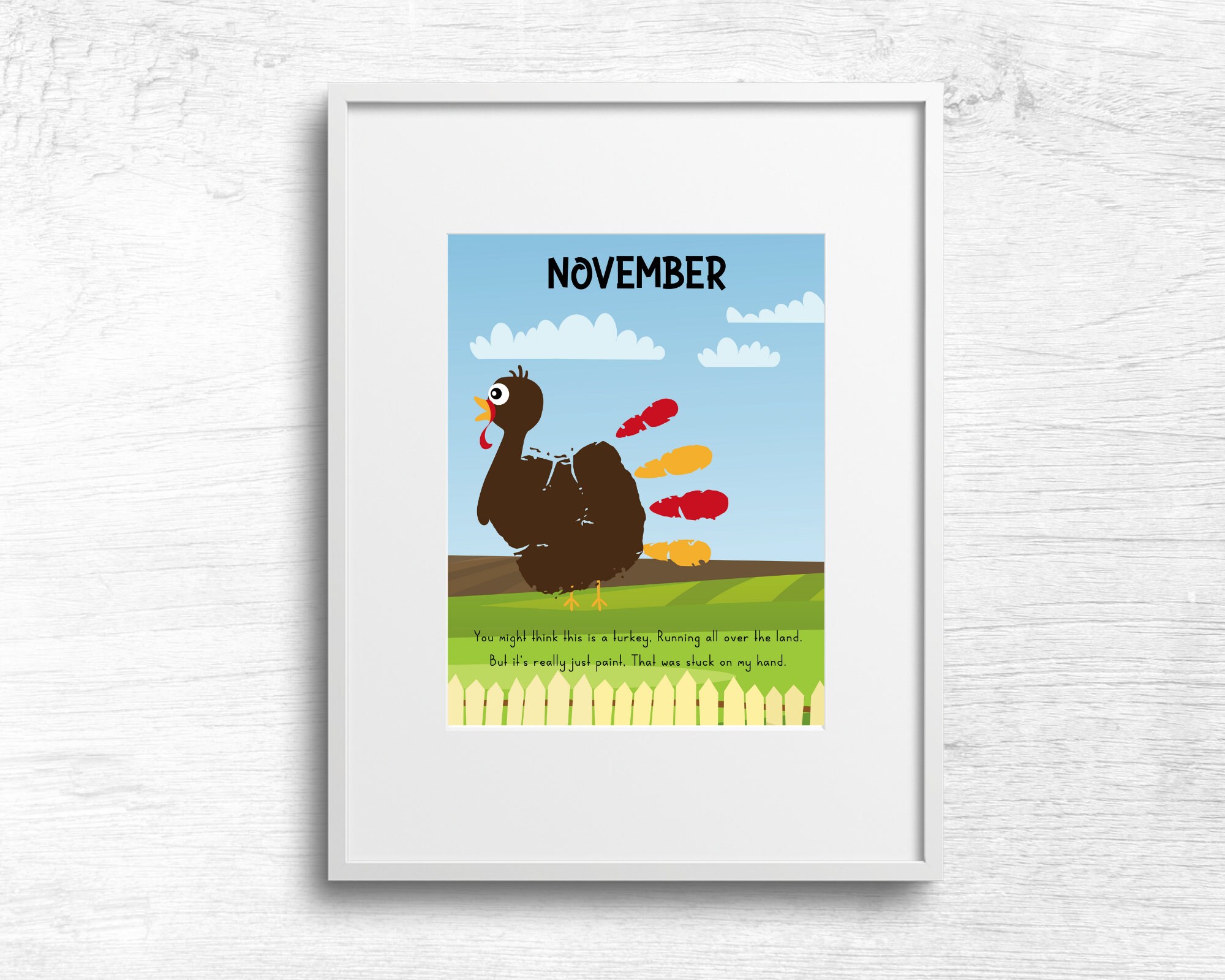 Handprint Memory Book Art Bundle DIY Kids Crafts Handprint - Etsy