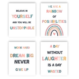Inspirational Classroom Posters | Good Vibes Messaging | Classroom ...