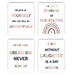 Inspirational Classroom Posters Good Vibes Messaging Classroom Decor ...
