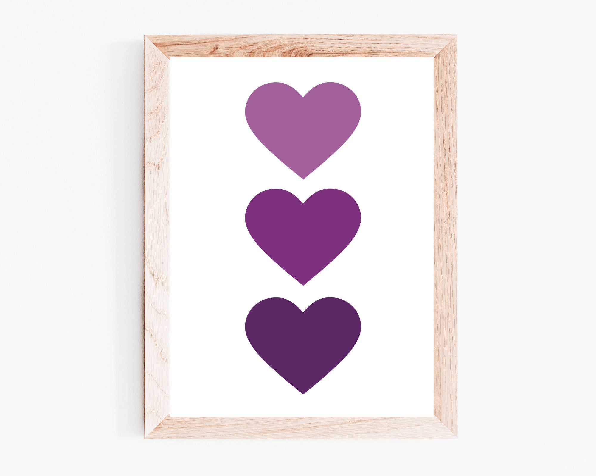 Purple Heart Frame