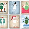 Grandma Christmas Handprint Art, DIY Kids Craft, Christmas Grandma ...