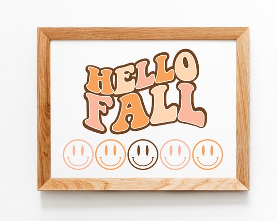 Hello Fall PNG Hello Fall Thanksgiving Png Thanksgiving - Etsy