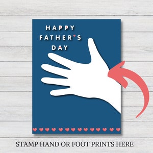 Set of 6 Summer Crafts Handprint Bundle, Fathers Day Activity Bundle ...