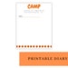 Letter From Camp | Basketball Design | Fill in Blank Camp Letters ...