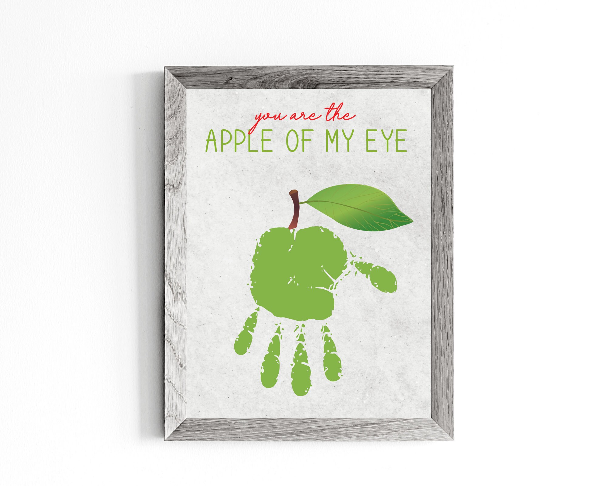 You Are the Apple of My Eye, Baby Toddler Kids Art Crafts, Apple ...