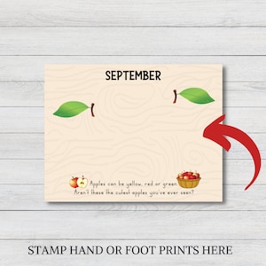 Handprint Memory Book Art Bundle Prints, DIY Kids Crafts, Handprint ...