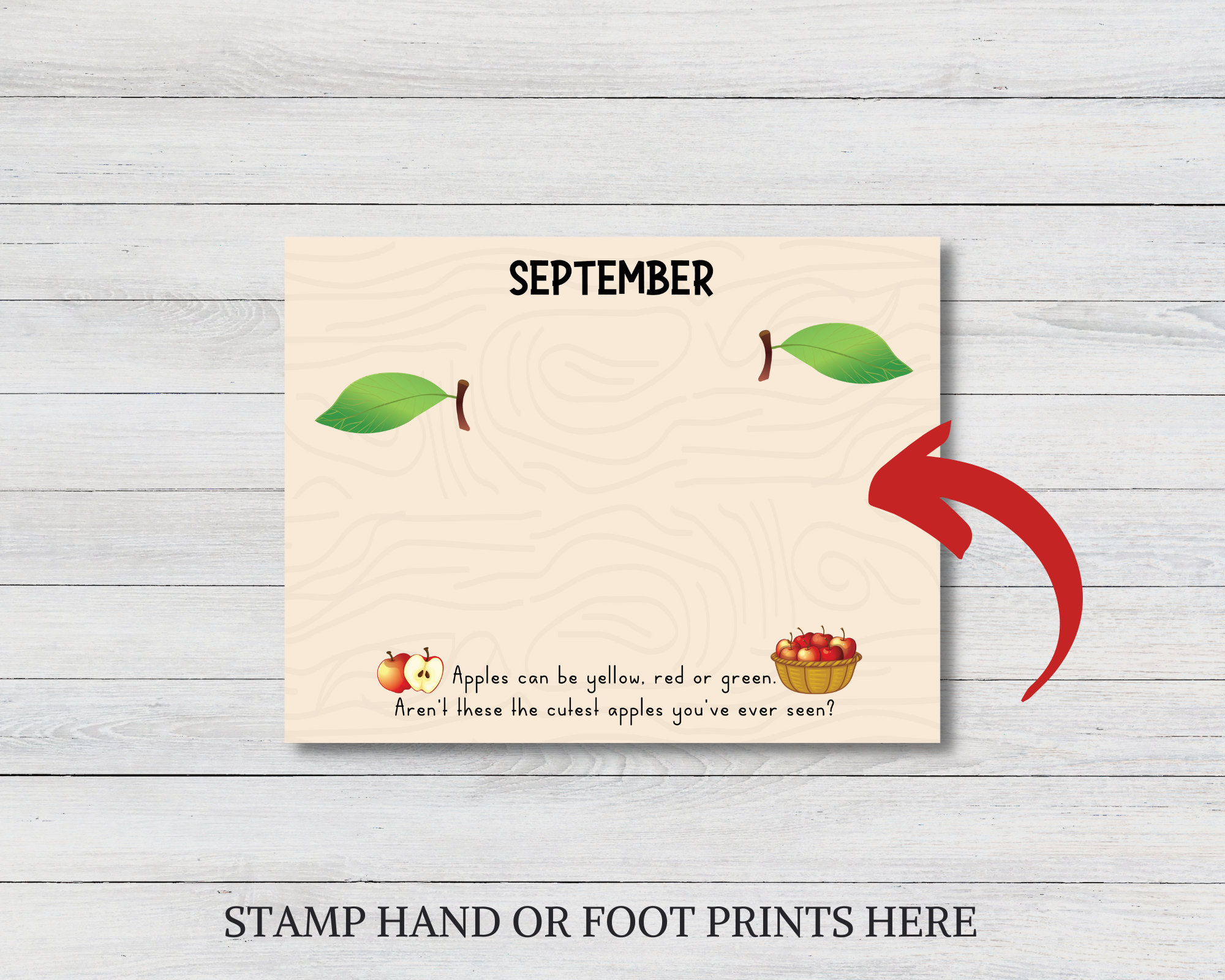 Handprint Memory Book Art Bundle Prints, DIY Kids Crafts, Handprint ...