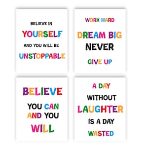 Inspirational Quotes Art Bundle | 10 Printables | Inspirational Wall ...