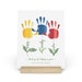 Custom Mother's Day Handprint Craft, Flower Handprint, Baby Toddler ...