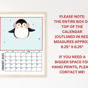 2025 12 Month Handprint Calendar, DIY Kids Toddler Baby Craft, Calendar ...