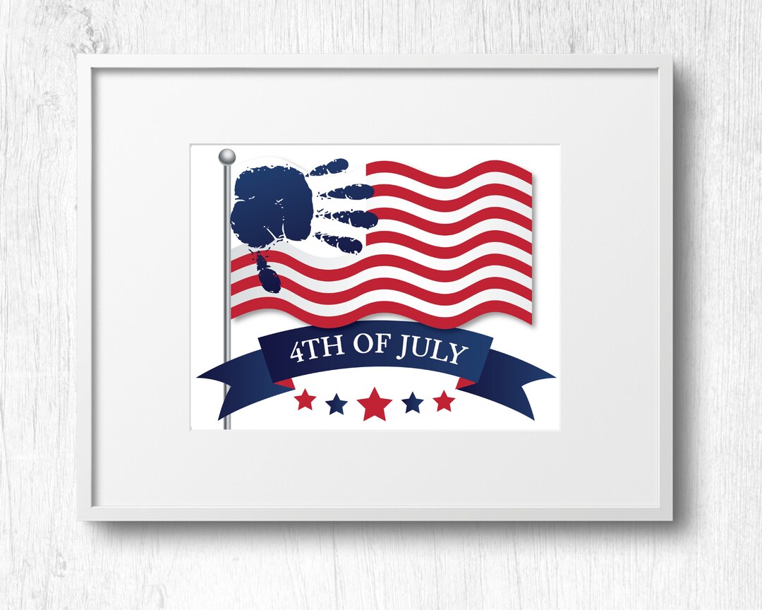 July 4th Independence Day, America USA DIY Printable, Toddler Activity ...