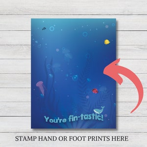 Set of 6 Summer Crafts Handprint Bundle, Fathers Day Activity Bundle ...