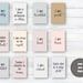 60 Positive Affirmation Cards Inspirational Bundle Vision - Etsy