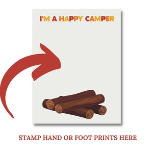 I Am A Happy Camper Activity Craft, Crafts for Kids, Baby Toddler Kids ...