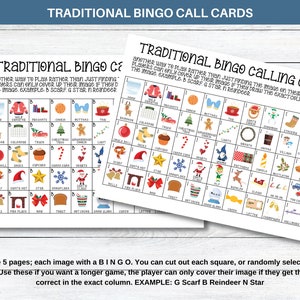 Printable Christmas Games, Christmas BINGO, Christmas Party Games ...