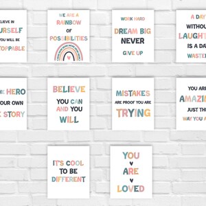 Inspirational Classroom Posters | Good Vibes Messaging | Classroom ...