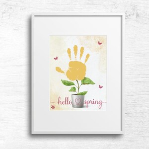 Set of 3 Easter Spring St. Patricks Day Handprints Footprints Bundle ...