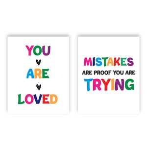 Inspirational Quotes Art Bundle | 10 Printables | Inspirational Wall ...