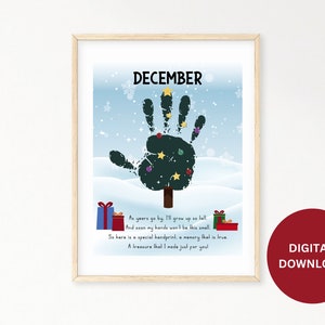 Handprint Memory Book Art Bundle, DIY Kids Crafts, Handprint Keepsake ...