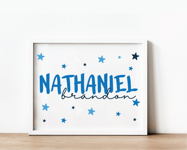Name Printable | Custom Name | Personalize Design | Nursery Printable ...