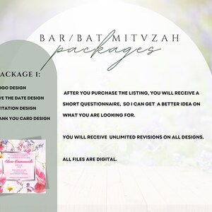 Hire a Graphic Designer for Your Bar/bat Mitzvah Designs, Custom Logo ...