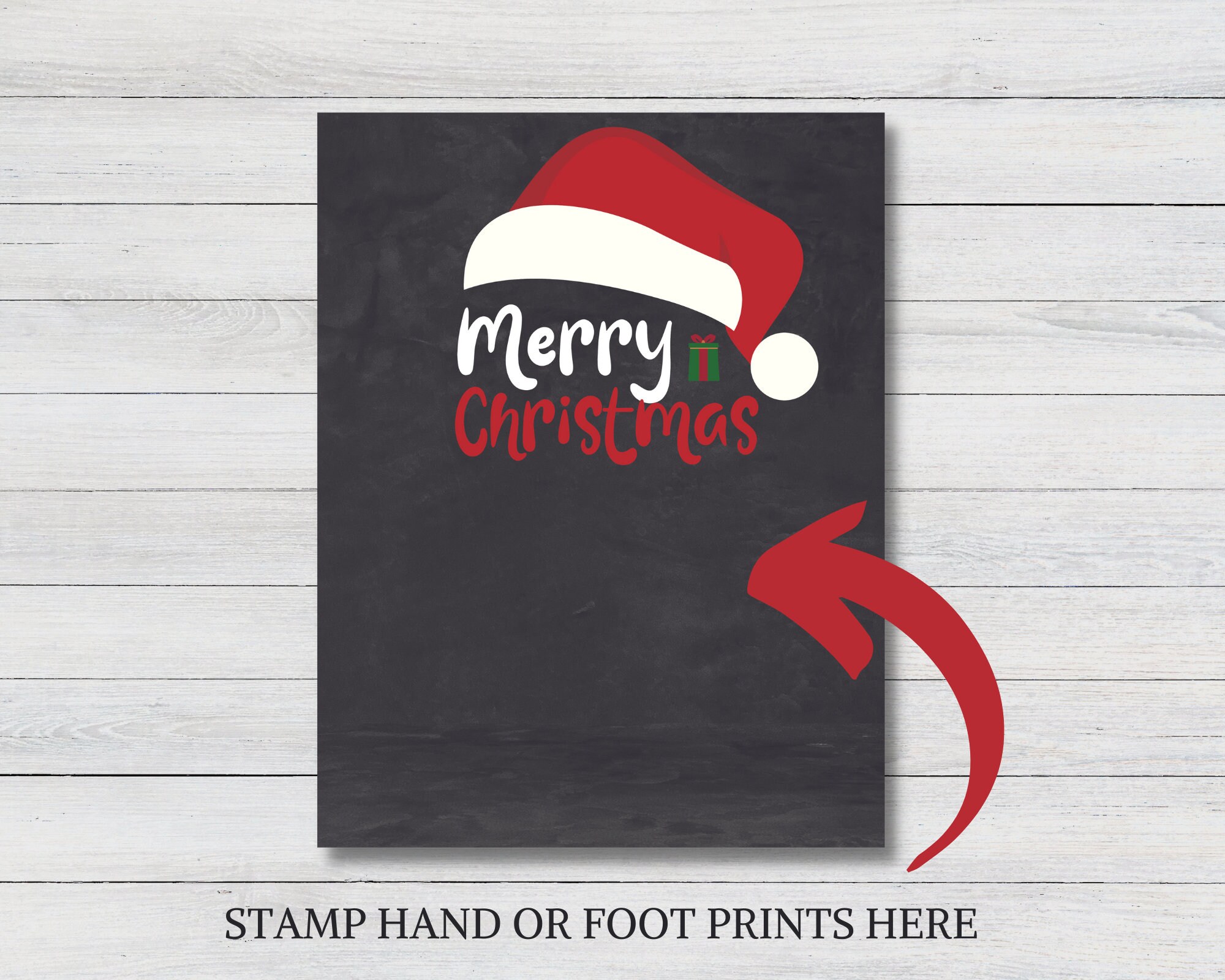 4 Holiday Bundle Handprints Footprints Fall Craft - Etsy