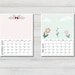 2025 12 Month Handprint Calendar, DIY Kids Toddler Baby Craft, Calendar ...
