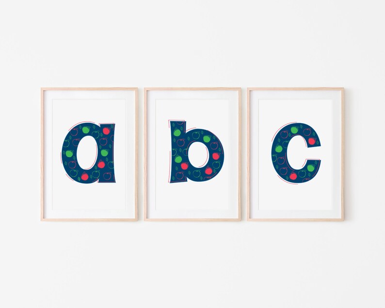 Back to School Apple PNG Letters, PNG School Pack, Back to School PNG ...