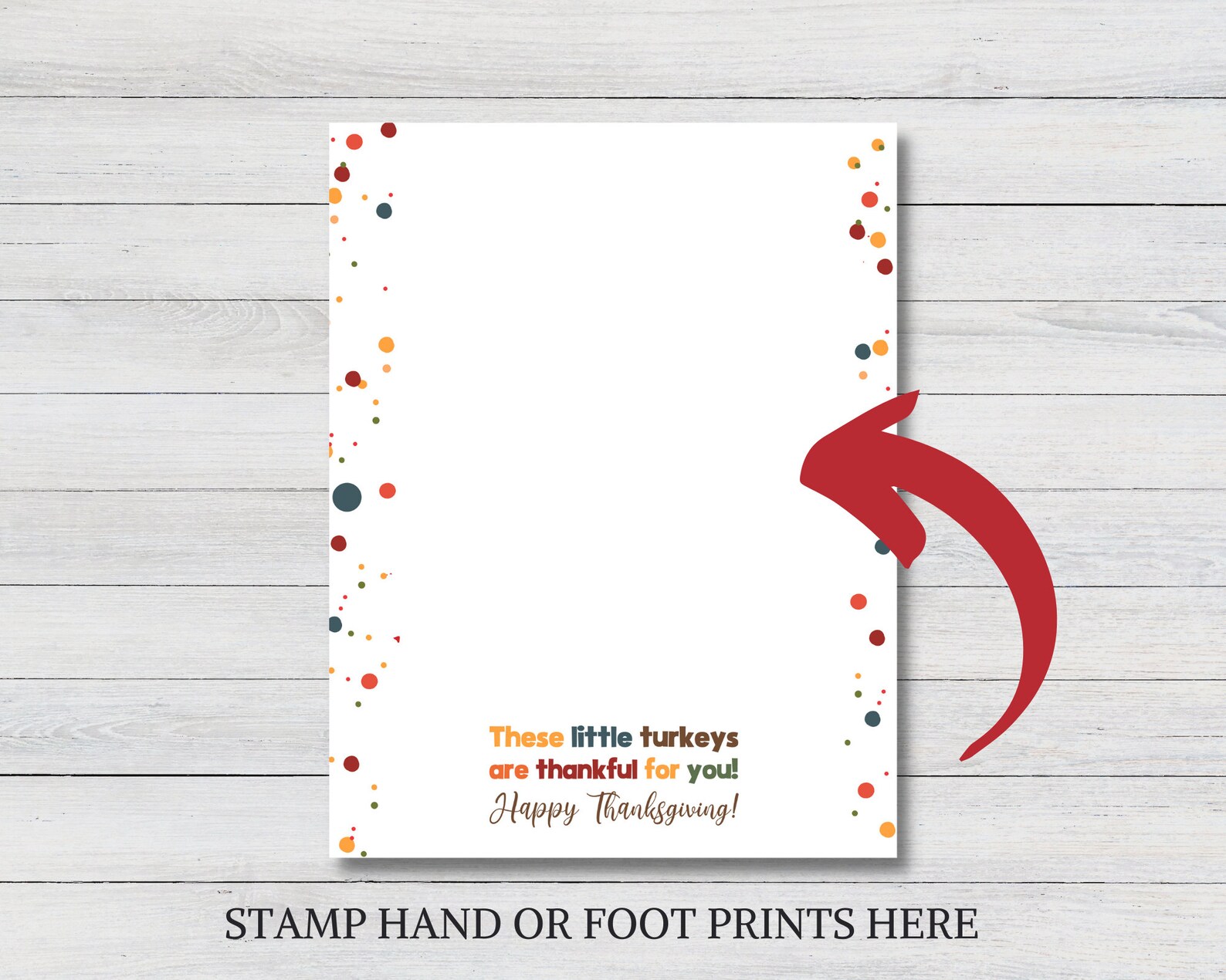 4 Holiday Bundle Handprints Footprints Fall Handprint - Etsy