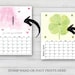 2024 12 Month Handprint Calendar, DIY Kid Toddler Baby Craft, Calendar ...